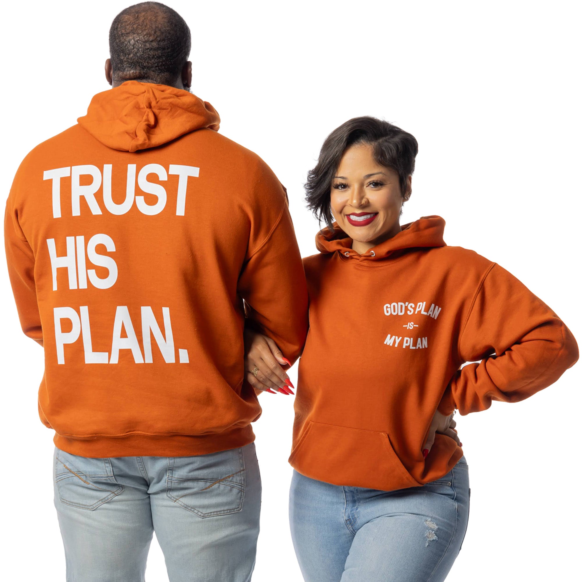 Trust His Plan Unisex Hoodie | Christian Apparel | Used By God